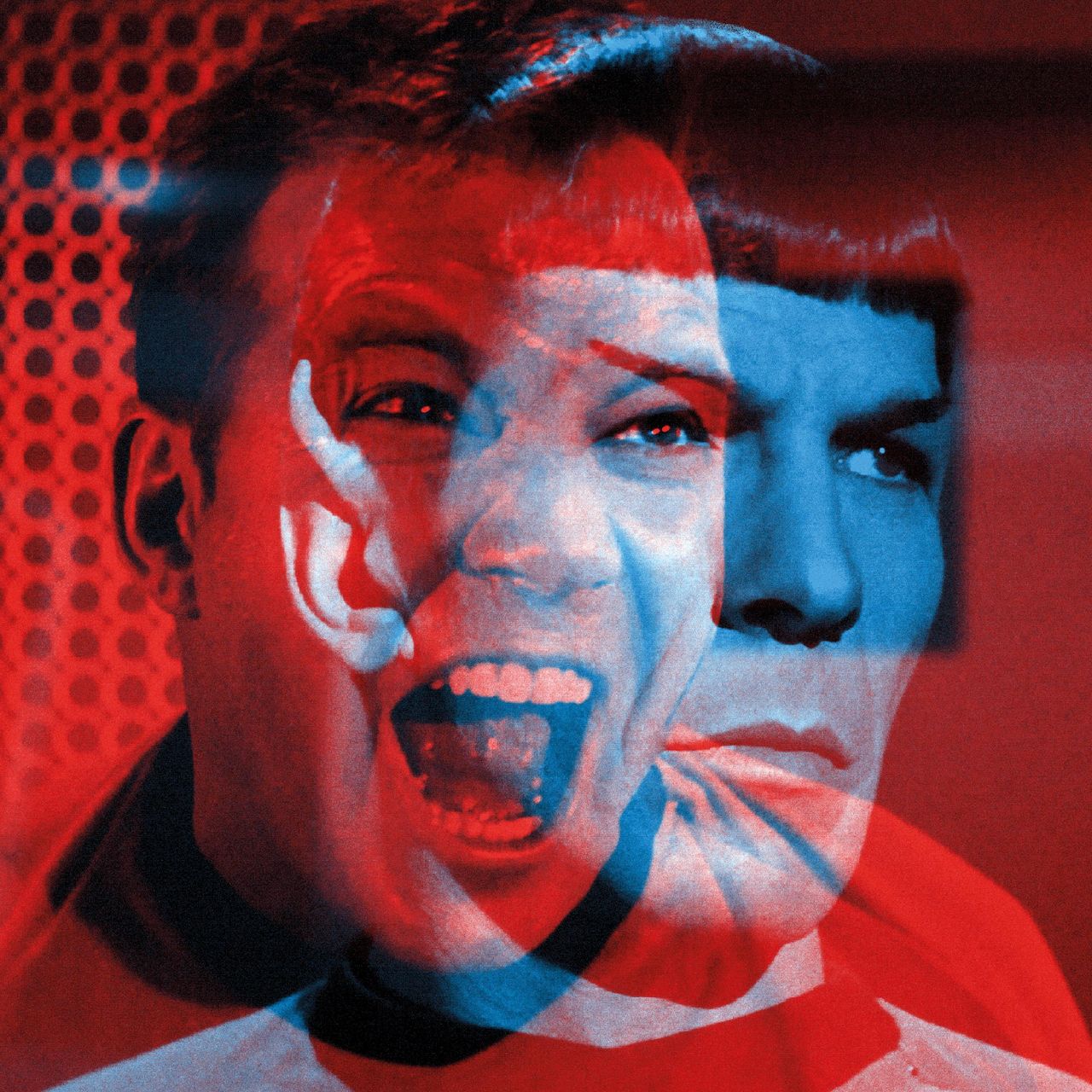 Spock And Kirk In A Nutshe