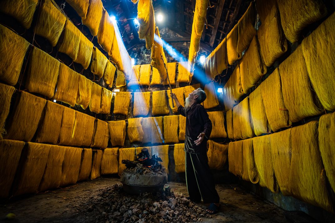 Drying Silk | Smithsonian Photo Contest | Smithsonian Magazine