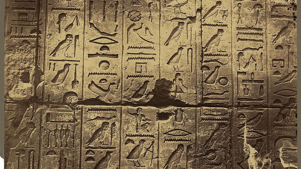 Hieroglyphics Rosetta Stone