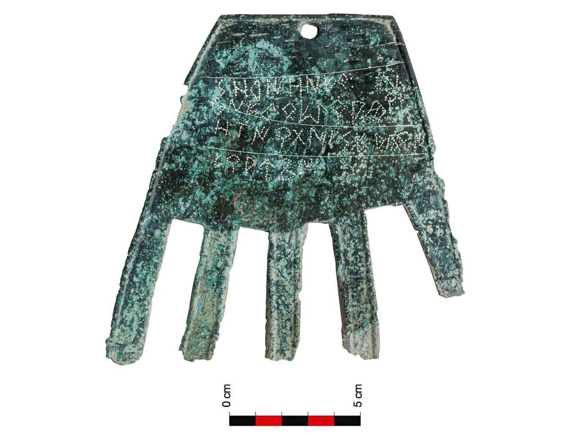 Words Etched Into an Ancient Bronze Hand Hint at the Mysterious Origins ...