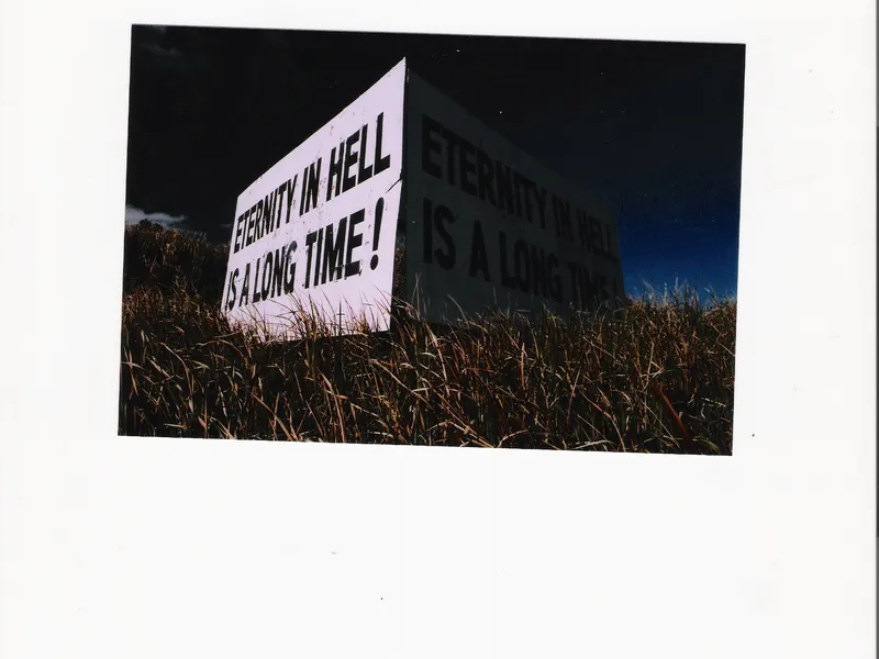 Eternity in Hell sign in Florida | Smithsonian Photo Contest ...