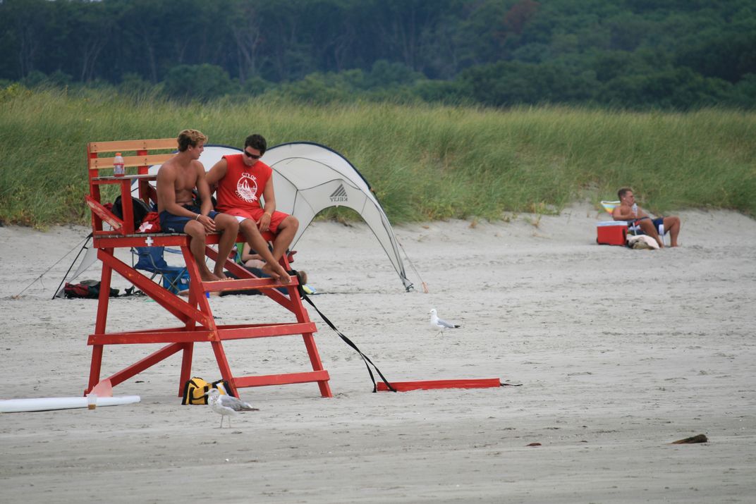 the lifeguards at good harbor beach. | Smithsonian Photo Contest ...