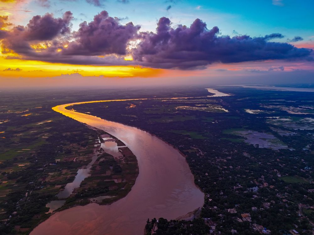 River glowing under a burning sunset | Smithsonian Photo Contest ...