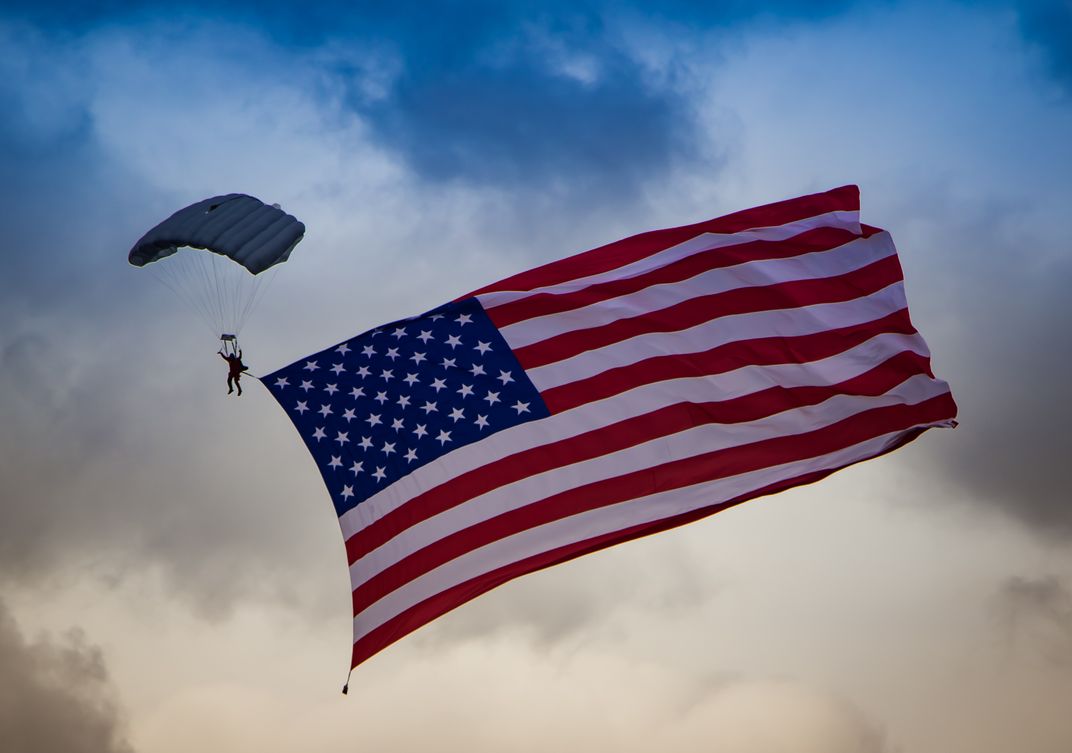 Flag arriving | Smithsonian Photo Contest | Smithsonian Magazine