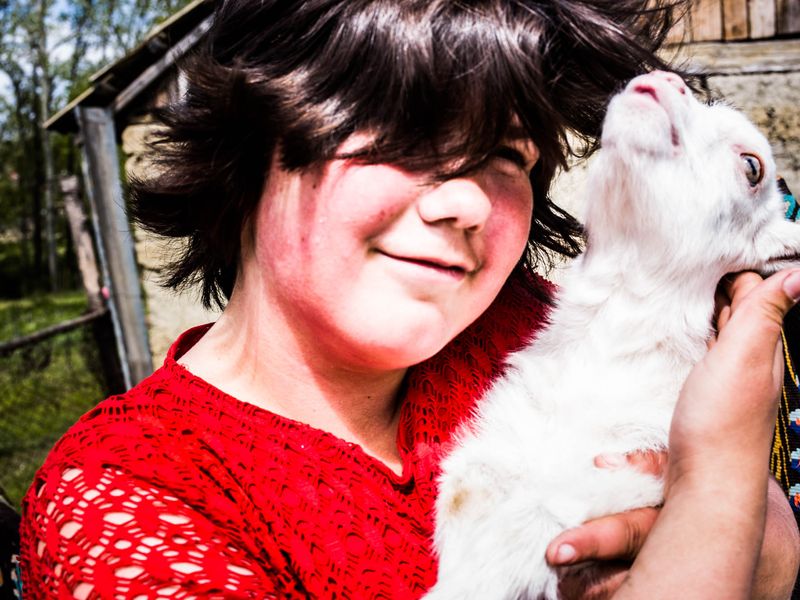 Girl With The Goat | Smithsonian Photo Contest | Smithsonian Magazine