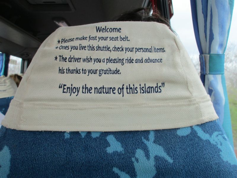 A shuttle bus seat cover | Smithsonian Photo Contest | Smithsonian Magazine