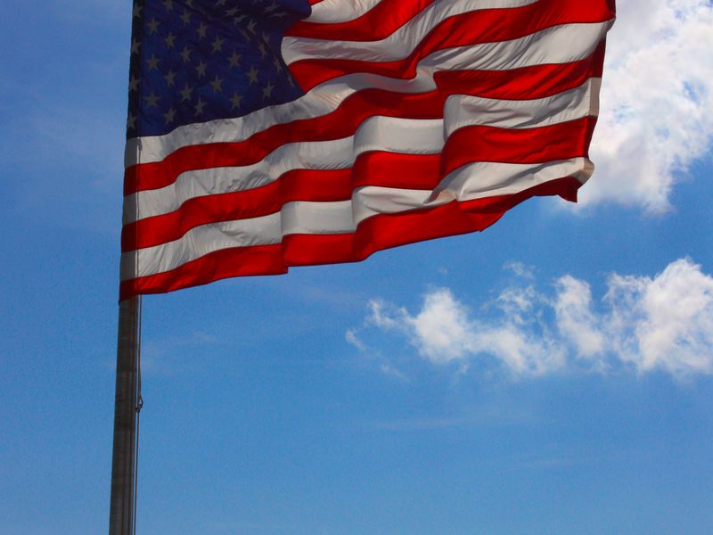 Flag on a Windy Day | Smithsonian Photo Contest | Smithsonian Magazine