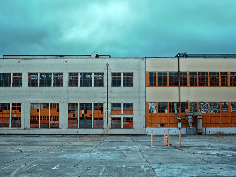 The remains of the former Alameda Naval Air Station | Smithsonian Photo ...