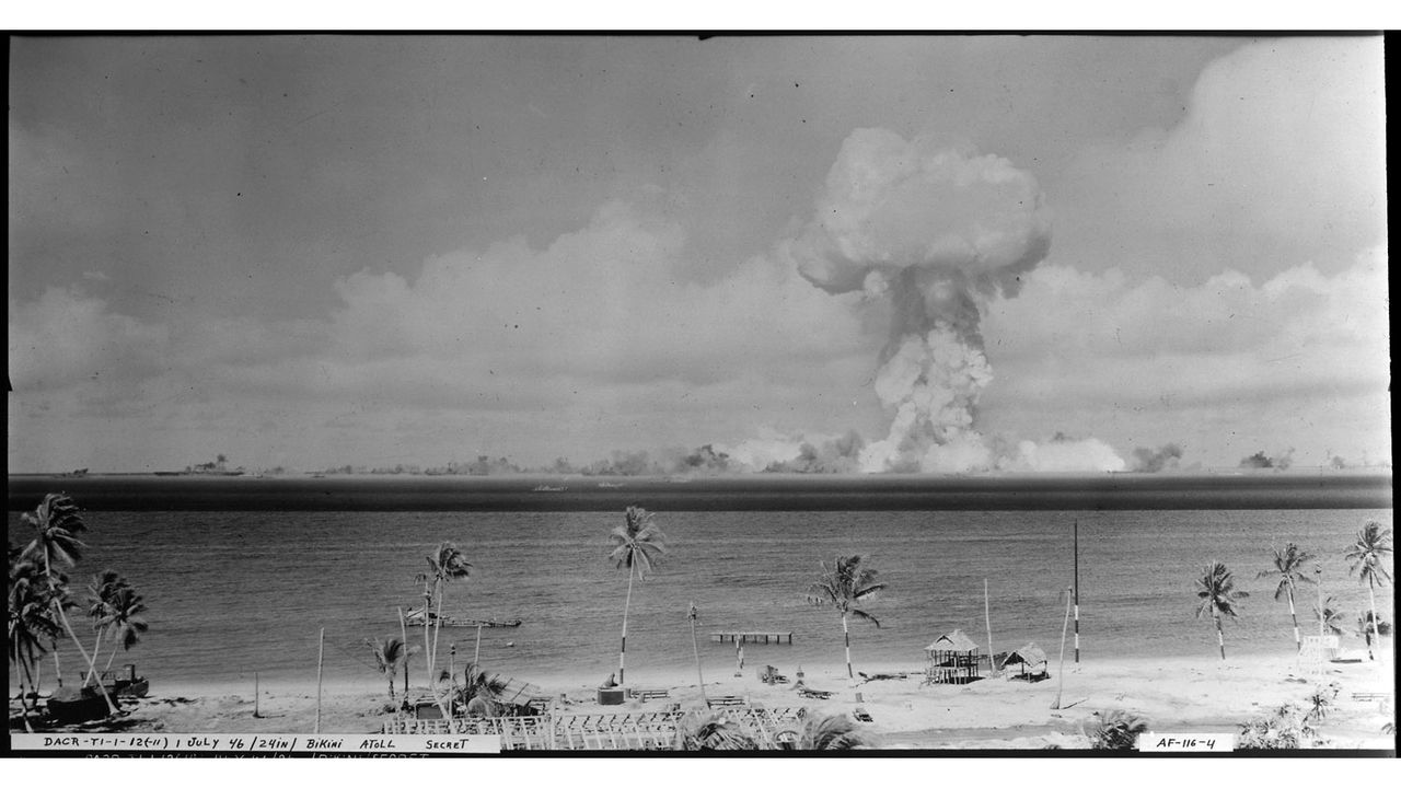 bikini atoll test explosion