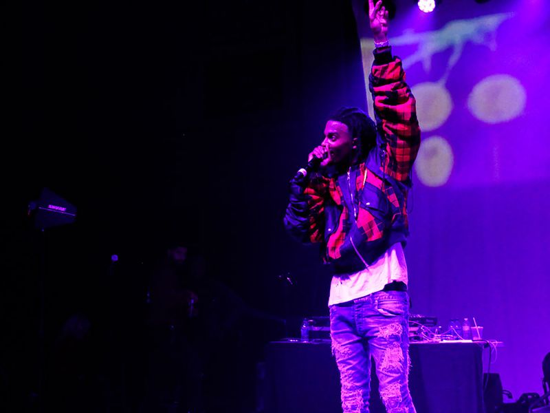 Playboi Carti performing at Morehouse Homecoming | Smithsonian Photo ...
