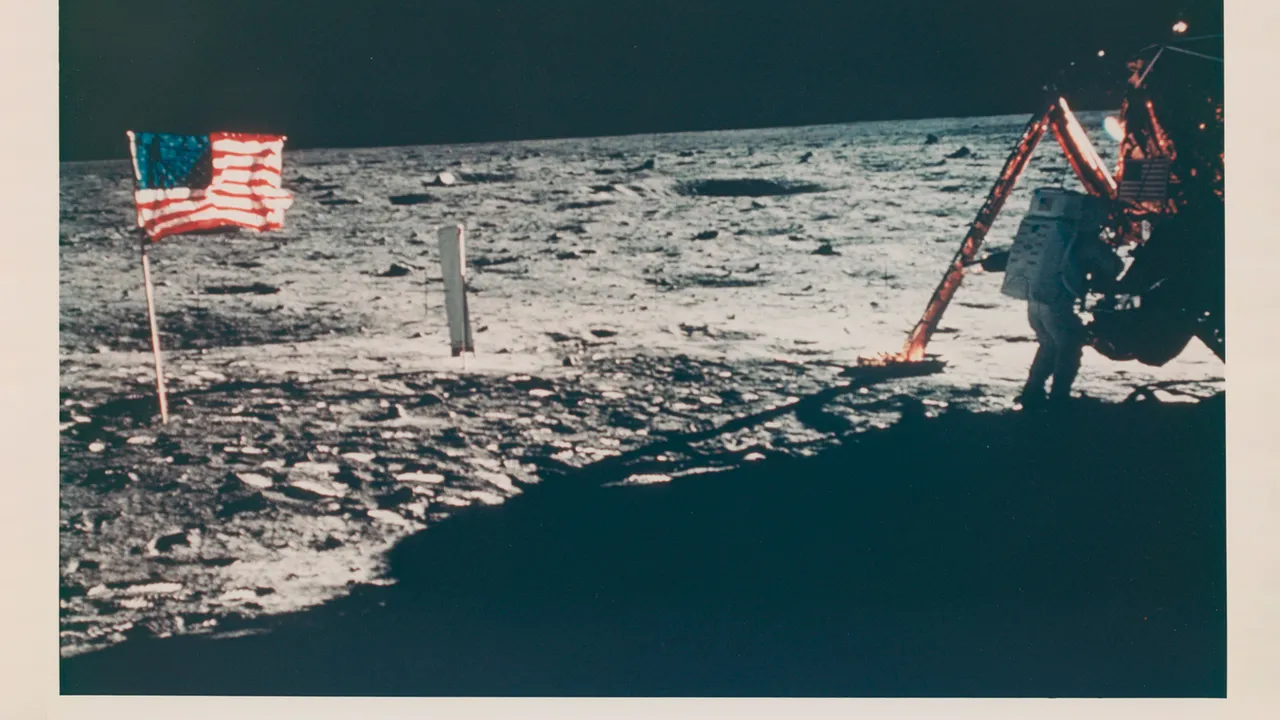 Astronaut Neil Armstrong First Landed On The Moon