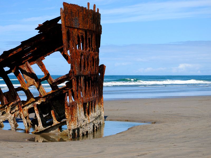 The shipwreck of the Peter Iredale | Smithsonian Photo Contest ...
