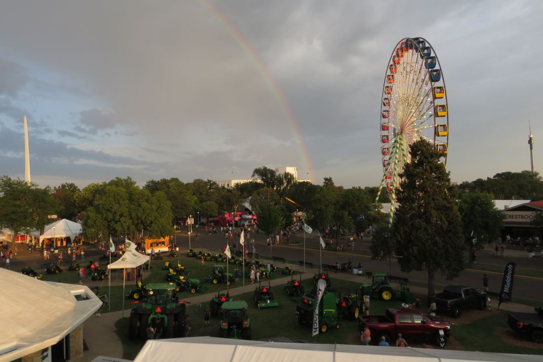 Skyglider Rainbow at Minnesota State Fair | Smithsonian Photo Contest ...