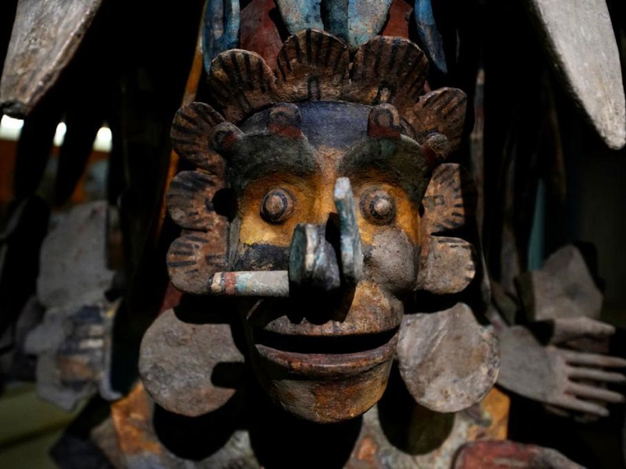 aztec artifacts in museums