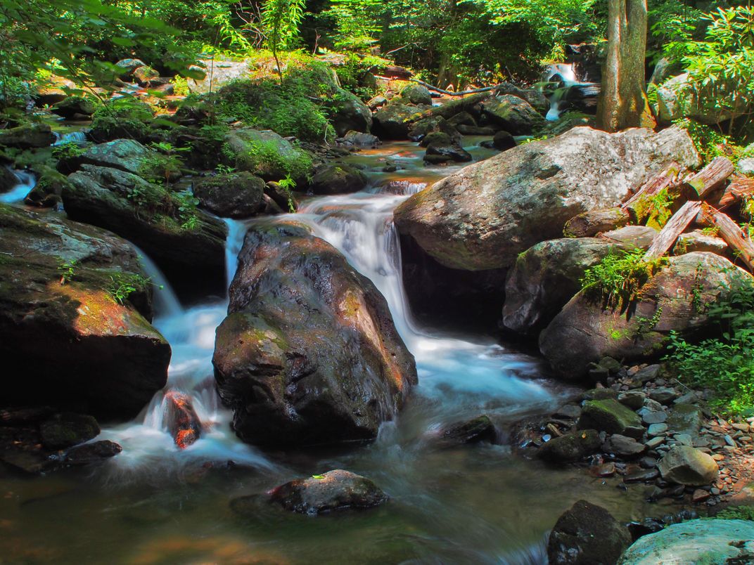 Cascading water at Ana Ruby Falls | Smithsonian Photo Contest ...