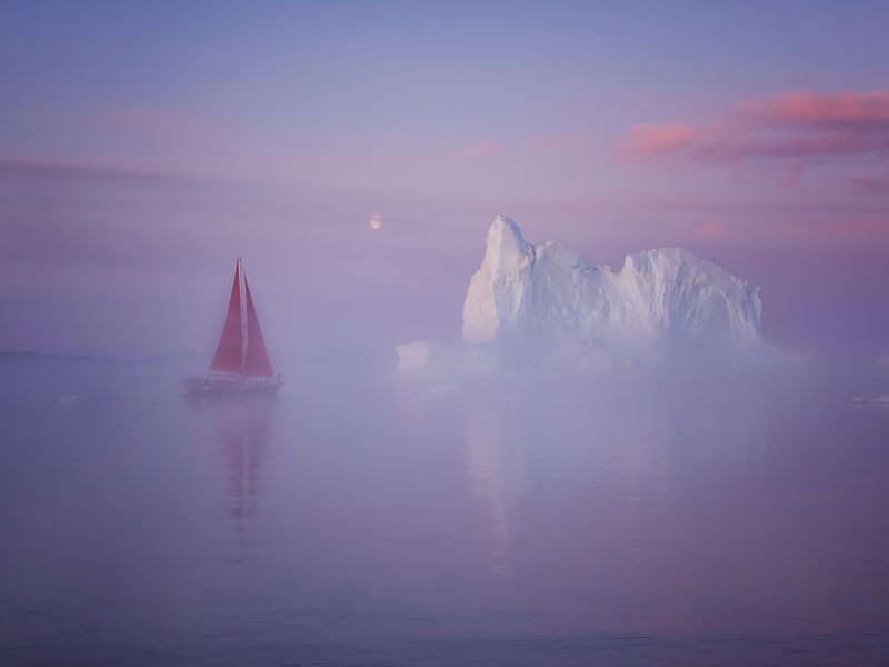 Midnight Sun at Greenland | Smithsonian Photo Contest | Smithsonian ...