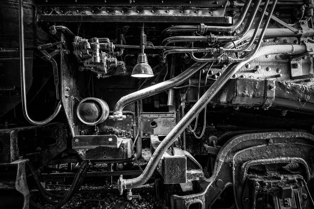Machine Age - detail of steam locomotive | Smithsonian Photo Contest ...