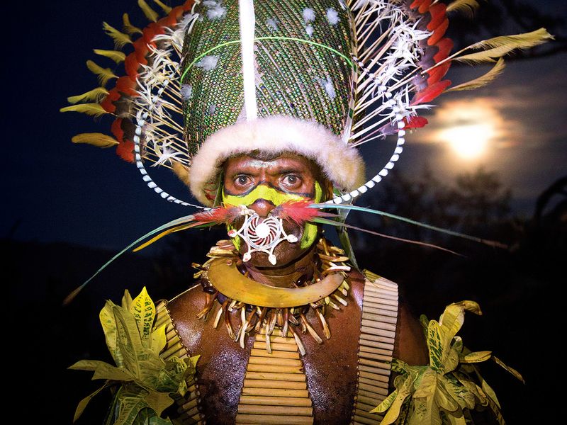 Nightfall in Simbai, are you ready ? | Smithsonian Photo Contest ...