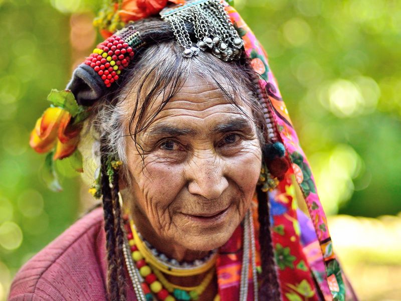 Photo of one of the people who say they are the last remaining pure ...