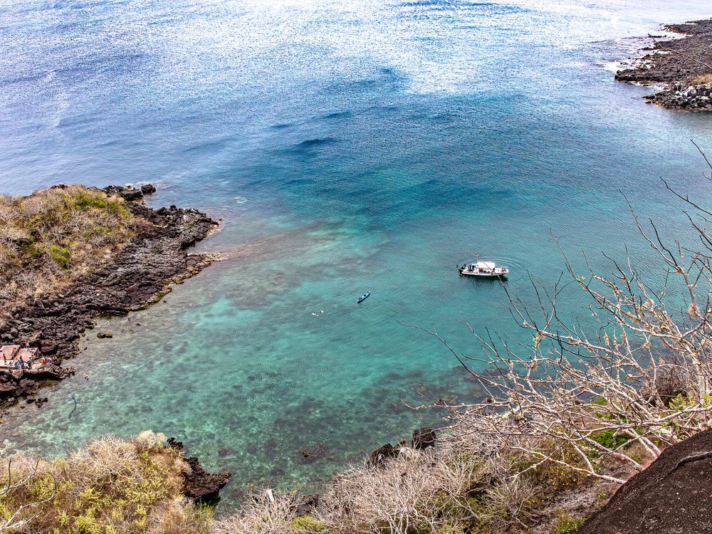 View From Tijeretas Hill - San Cristobal Island | Smithsonian Photo ...