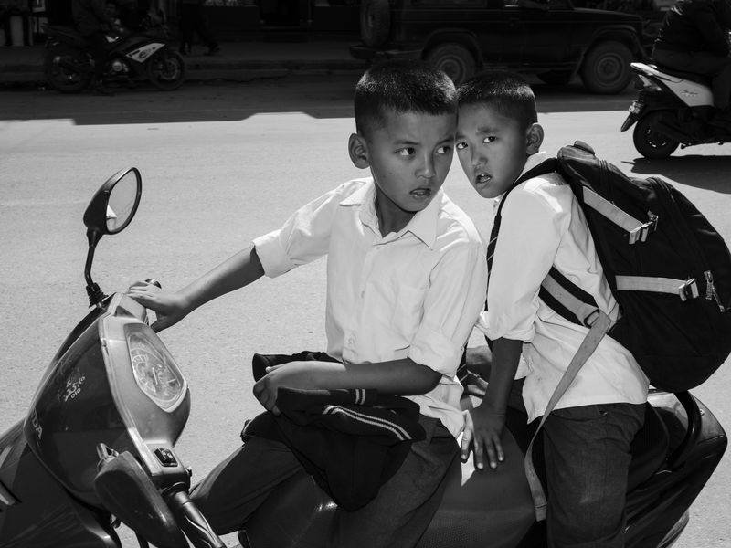 Two Boys on a Motorbike | Smithsonian Photo Contest | Smithsonian Magazine