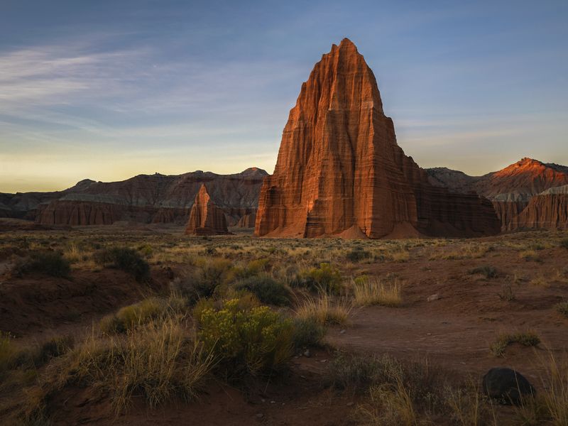 Sunrise on the Temples of the Sun and Moon, Utah | Smithsonian Photo ...