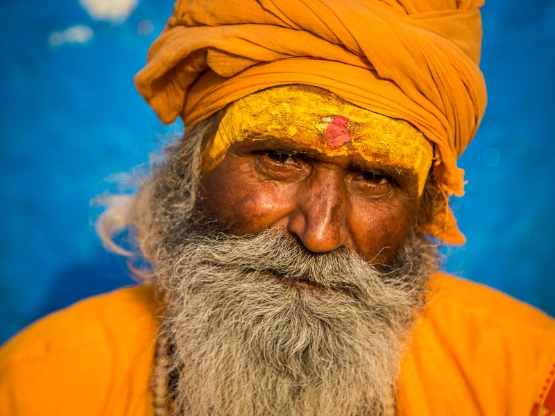 Portrait of a saddhu | Smithsonian Photo Contest | Smithsonian Magazine