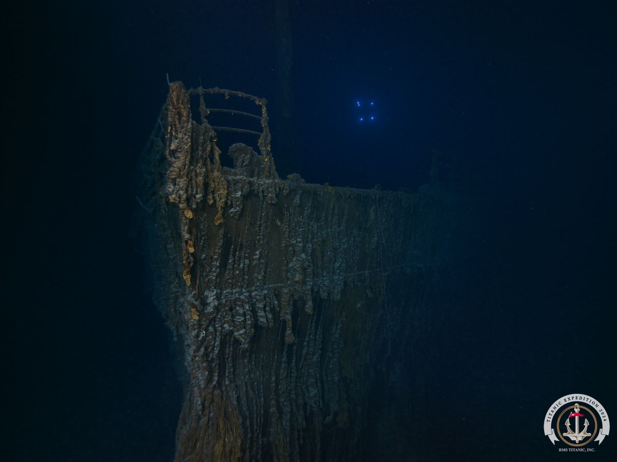 New Photographs Reveal Decay of the Titanic and Collapse of Its Iconic ...