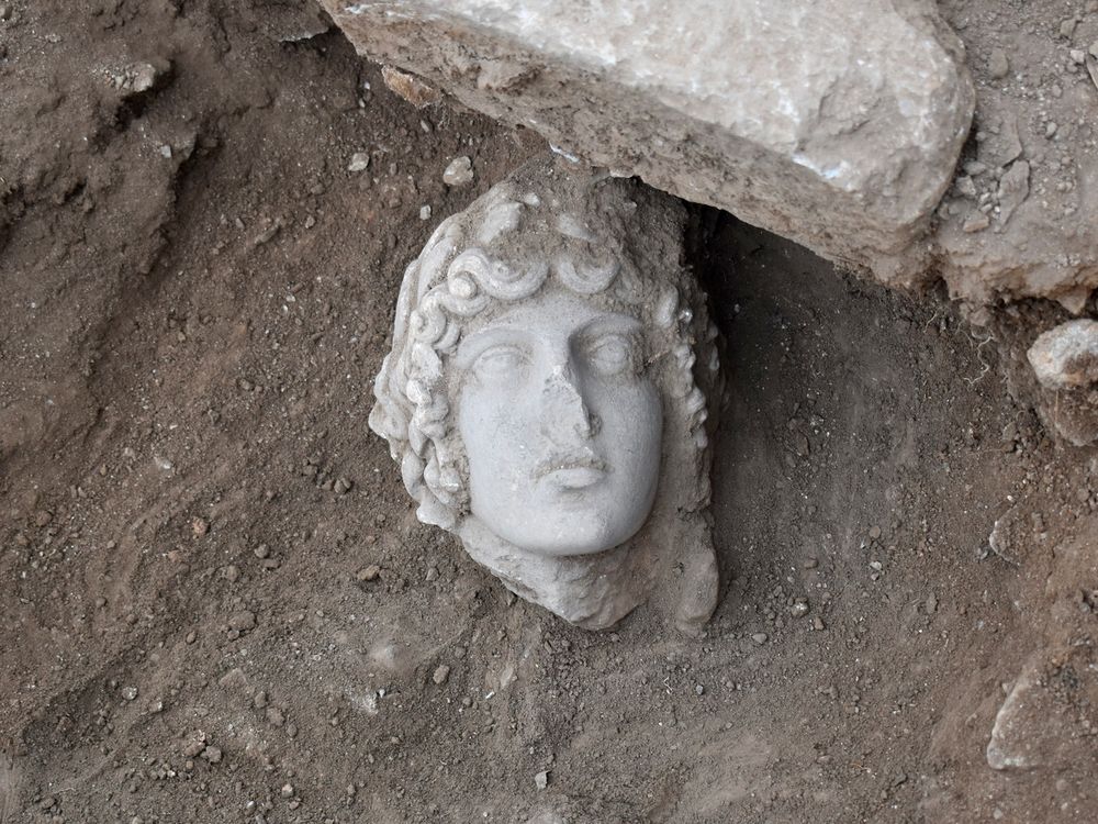 Archaeologists Find Ancient Statue of Apollo That Probably Adorned a ...