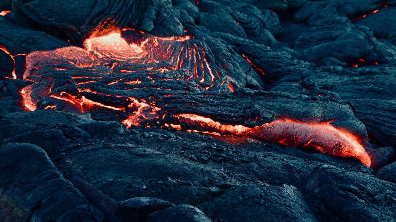 volcanic flows