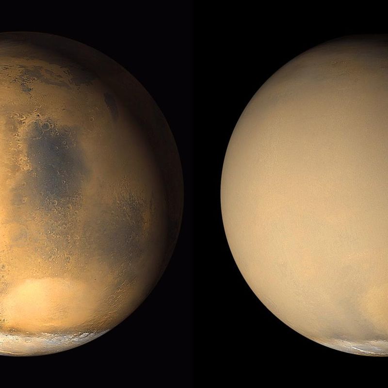 Biggest Planet Mars Sandstorm