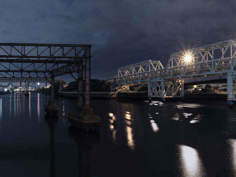 Showa Bridge in the Night Season | Smithsonian Photo Contest ...