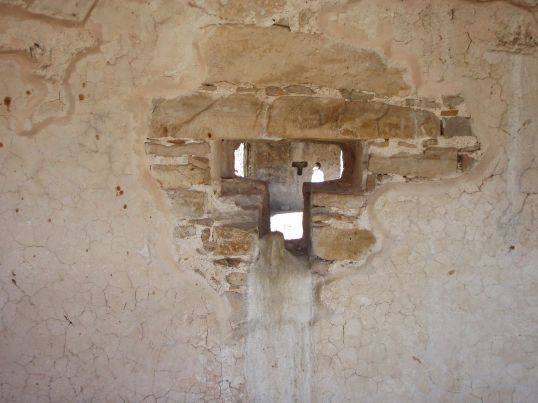 God of the Wind passes through through these t-shaped windows at ...