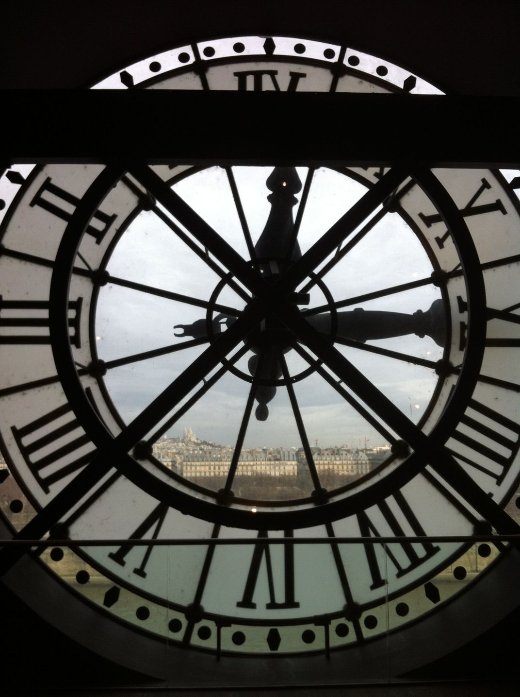 Paris wiew from behind a clock | Smithsonian Photo Contest ...