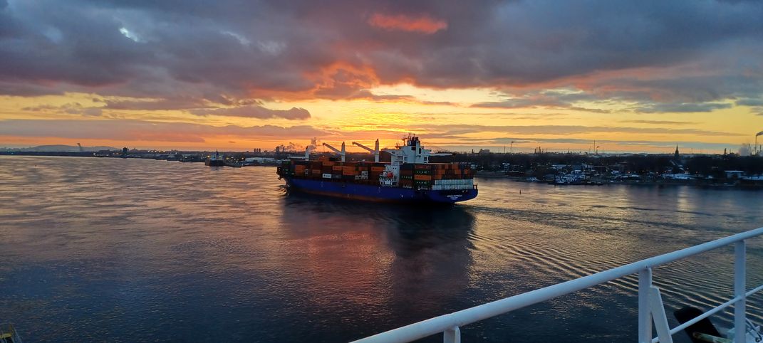 Ship in the river | Smithsonian Photo Contest | Smithsonian Magazine