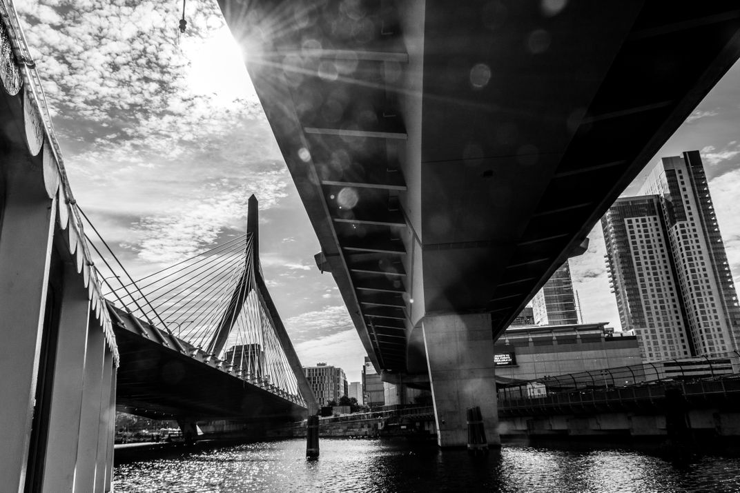 Zakim Bridge From Below | Smithsonian Photo Contest | Smithsonian Magazine