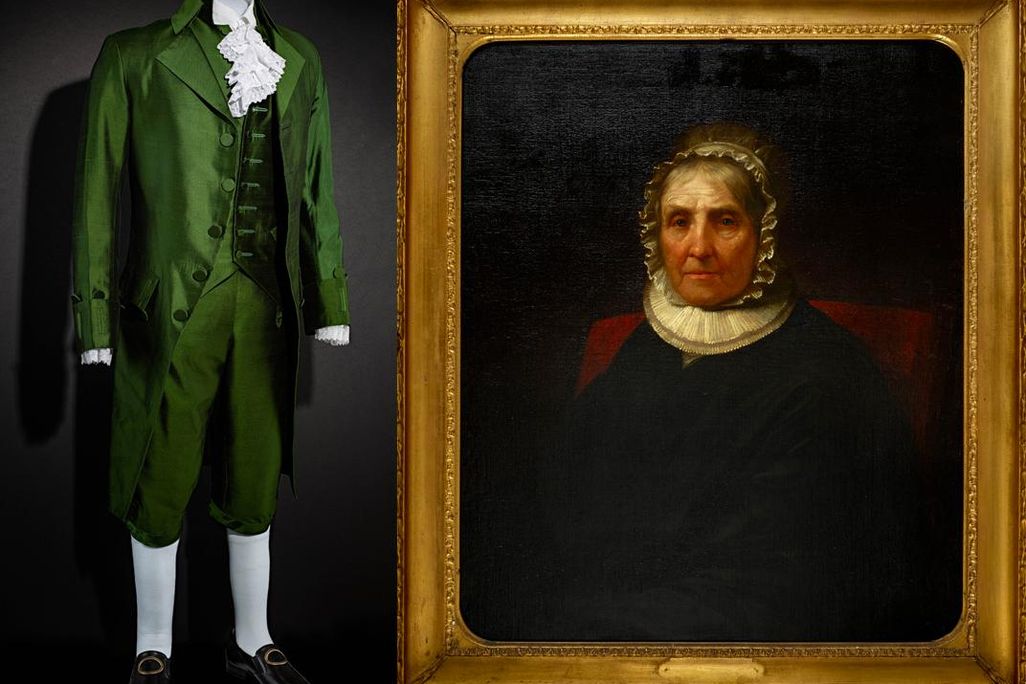 A Portrait of Eliza Hamilton and a Costume Worn by Lin-Manuel Miranda ...