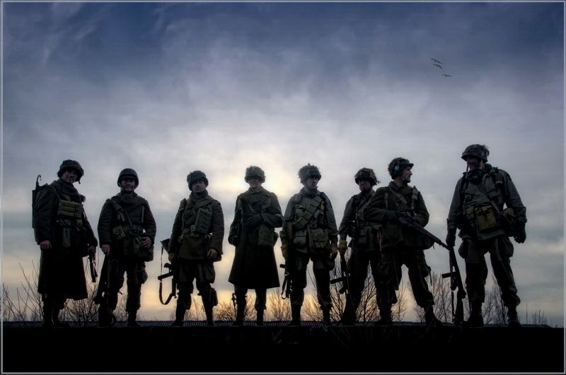 Keeping up the fame of the well known Easy Company (Band of Brothers ...