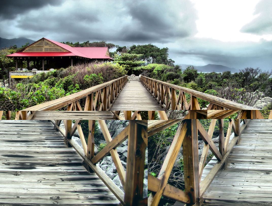 Carribean Welcome. Bridge to island resort | Smithsonian Photo Contest ...