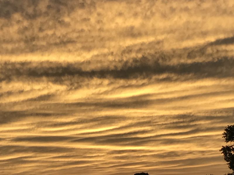 Warm Rippled Clouds | Smithsonian Photo Contest | Smithsonian Magazine