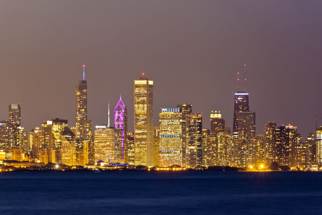 Night lights of Windy City blow you away — #4 | Smithsonian Photo ...