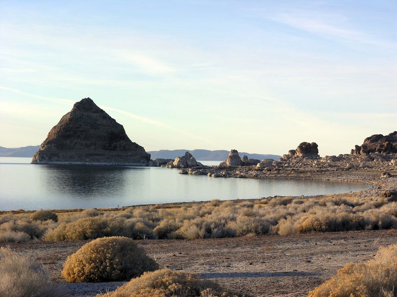 Pyramid Lake in Nevada. | Smithsonian Photo Contest | Smithsonian Magazine