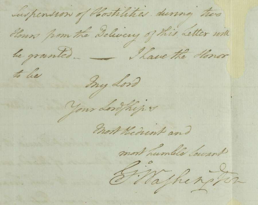 A Letter Signed by George Washington That Helped Pave the Way for ...