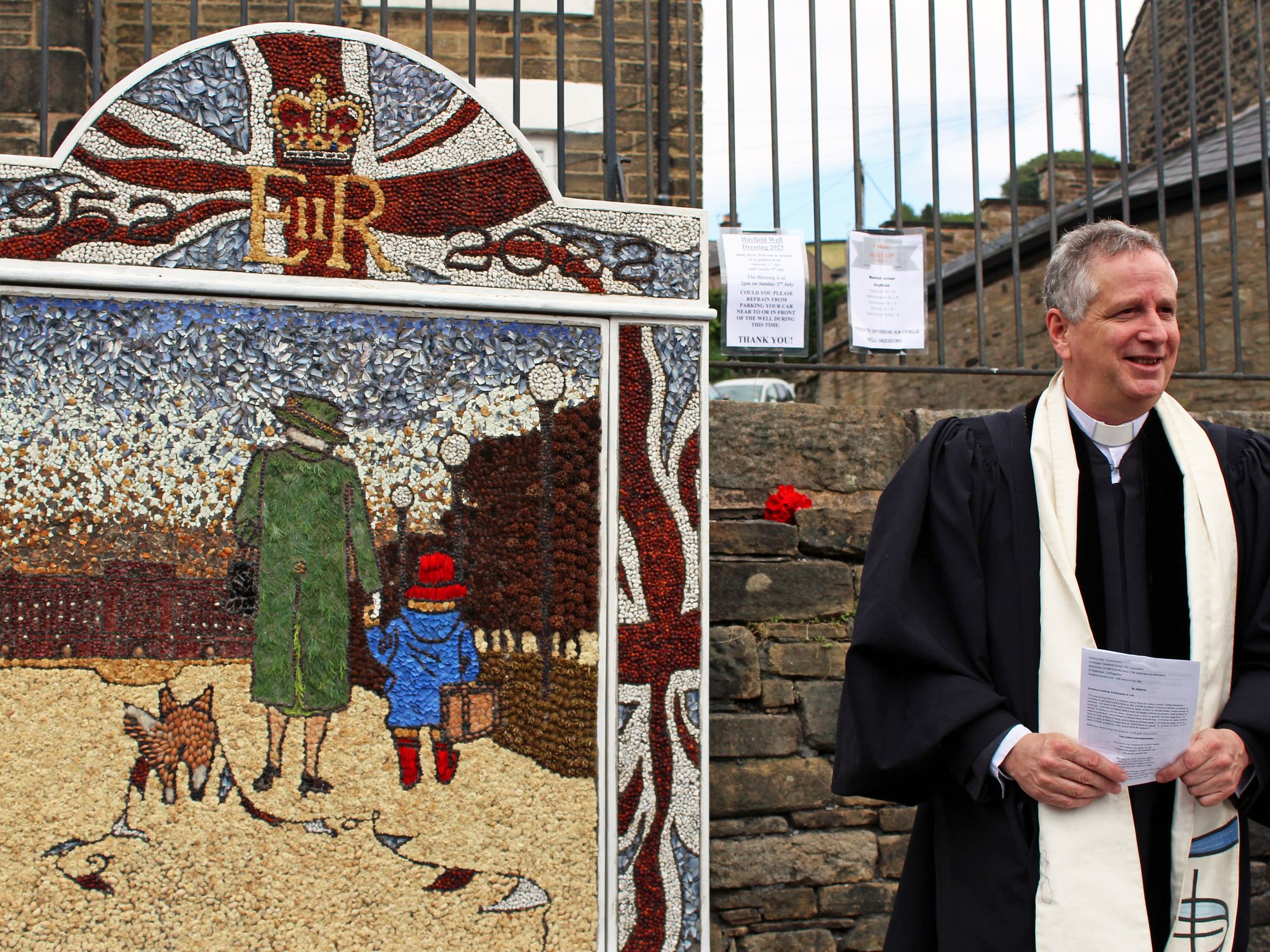 England's 'Well Dressing' Tradition Features Striking, Elaborate Floral ...