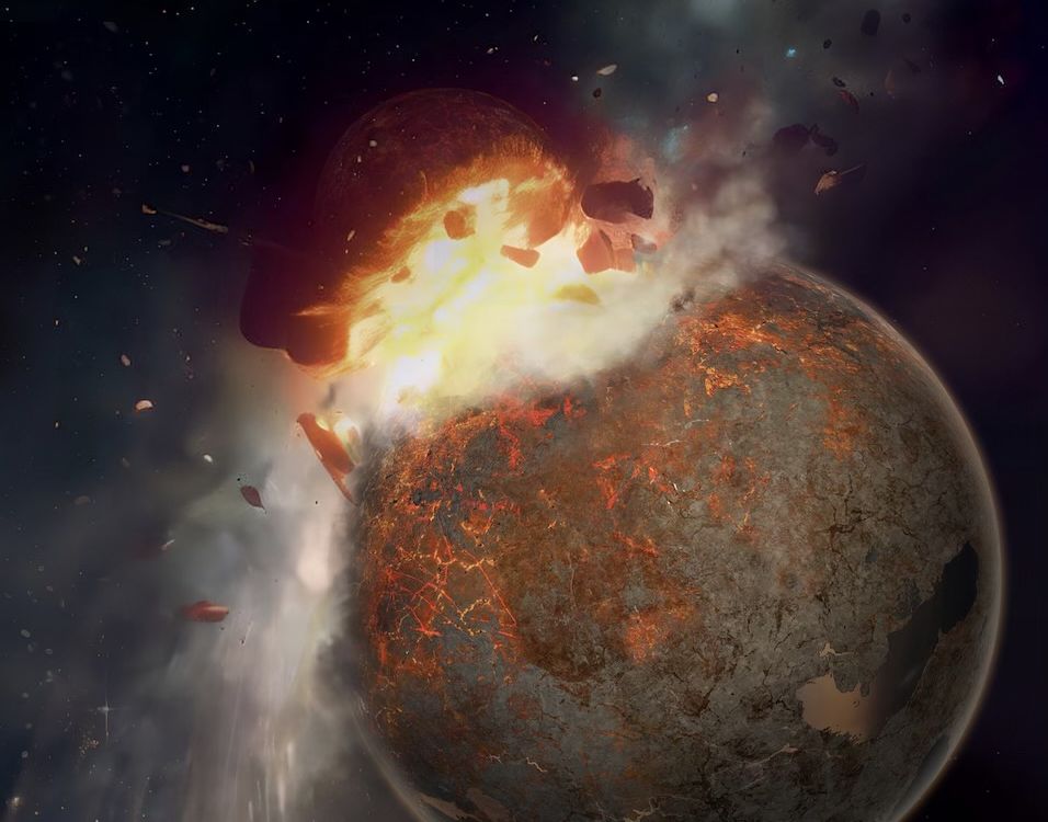 Mysterious Lumps in Earth's Mantle May Be Remains of the Crash That ...