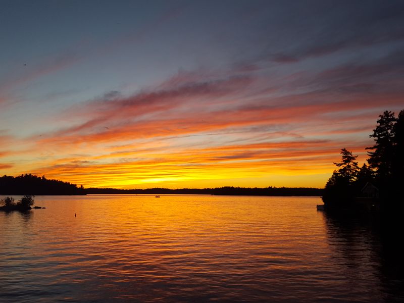 Sunset East Shore, Lake Bonaparte, New York | Smithsonian Photo Contest ...