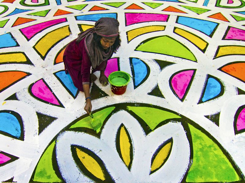 Road Painting | Smithsonian Photo Contest | Smithsonian Magazine