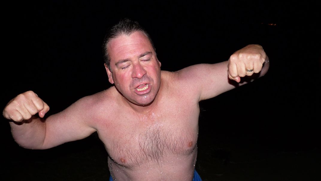 A late night dip into the cold waters of Cape Cod. | Smithsonian Photo ...