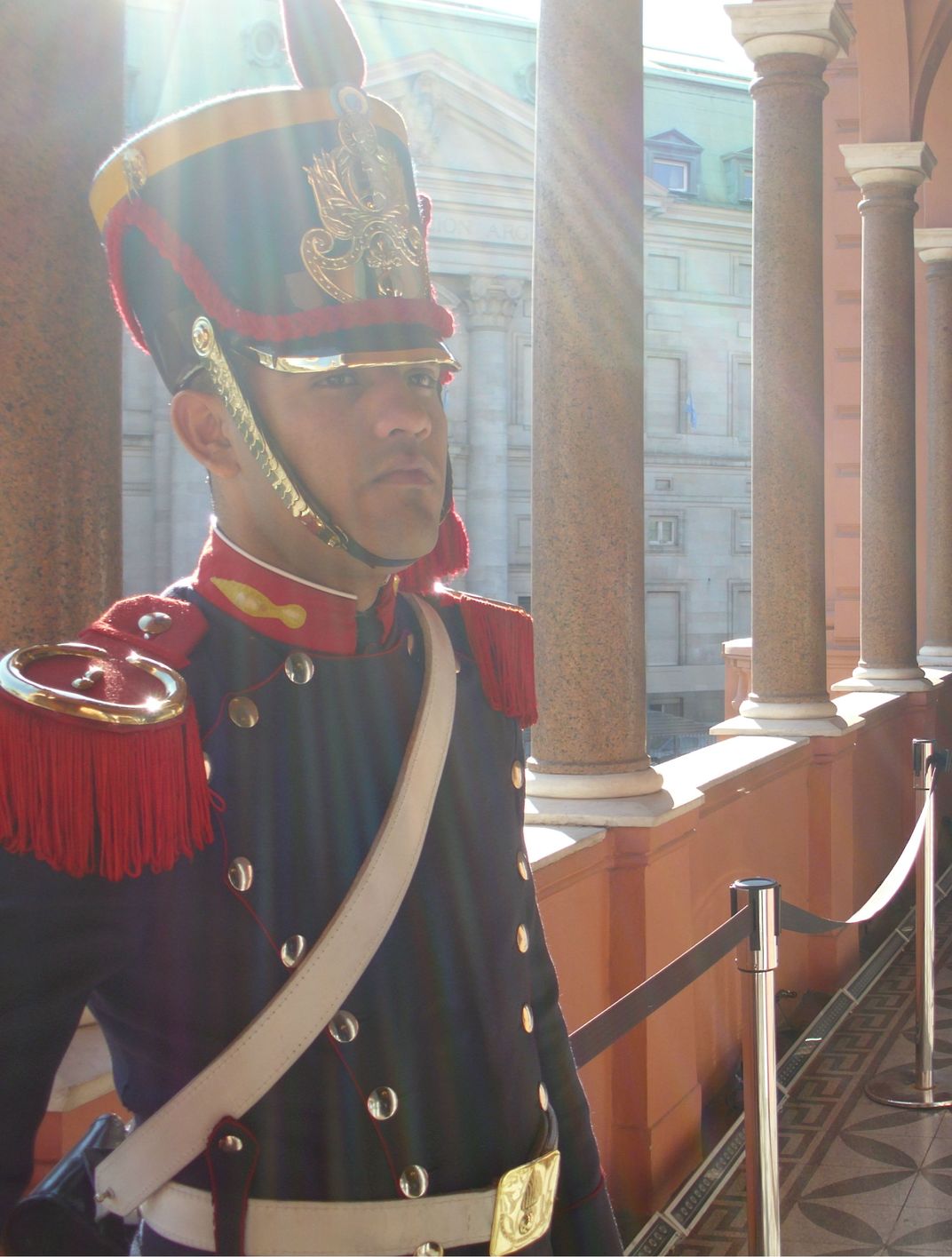 National Guard on the Balcony of the Casa Rosada | Smithsonian Photo ...