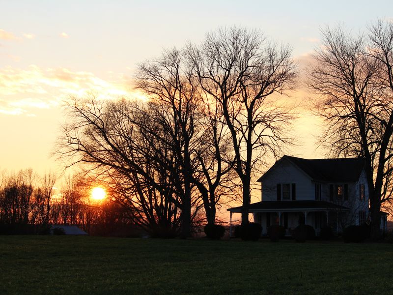 Sunset on the Farm | Smithsonian Photo Contest | Smithsonian Magazine